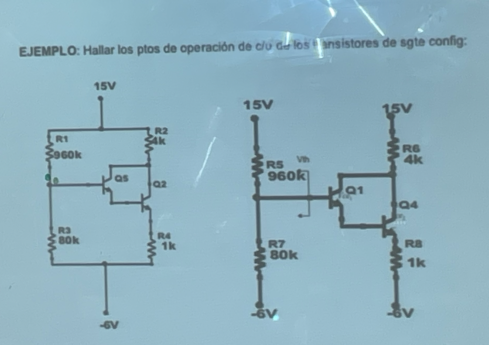 Solved EJEMPLO: Hallar los ptos de operación de ciu cob los | Chegg.com