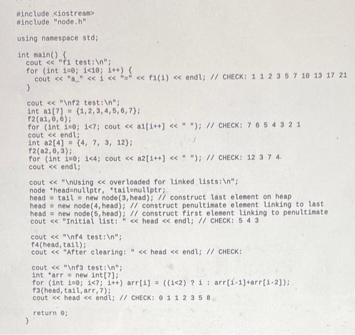 Solved Overview. This week's task is to implement four | Chegg.com