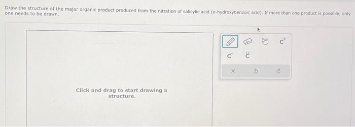 Solved Draw the structure of the major organic product | Chegg.com