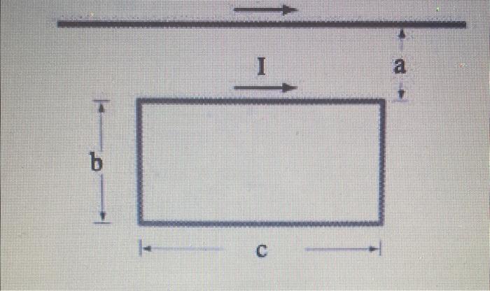 Solved A rectangular loop of wire is placed next to a | Chegg.com