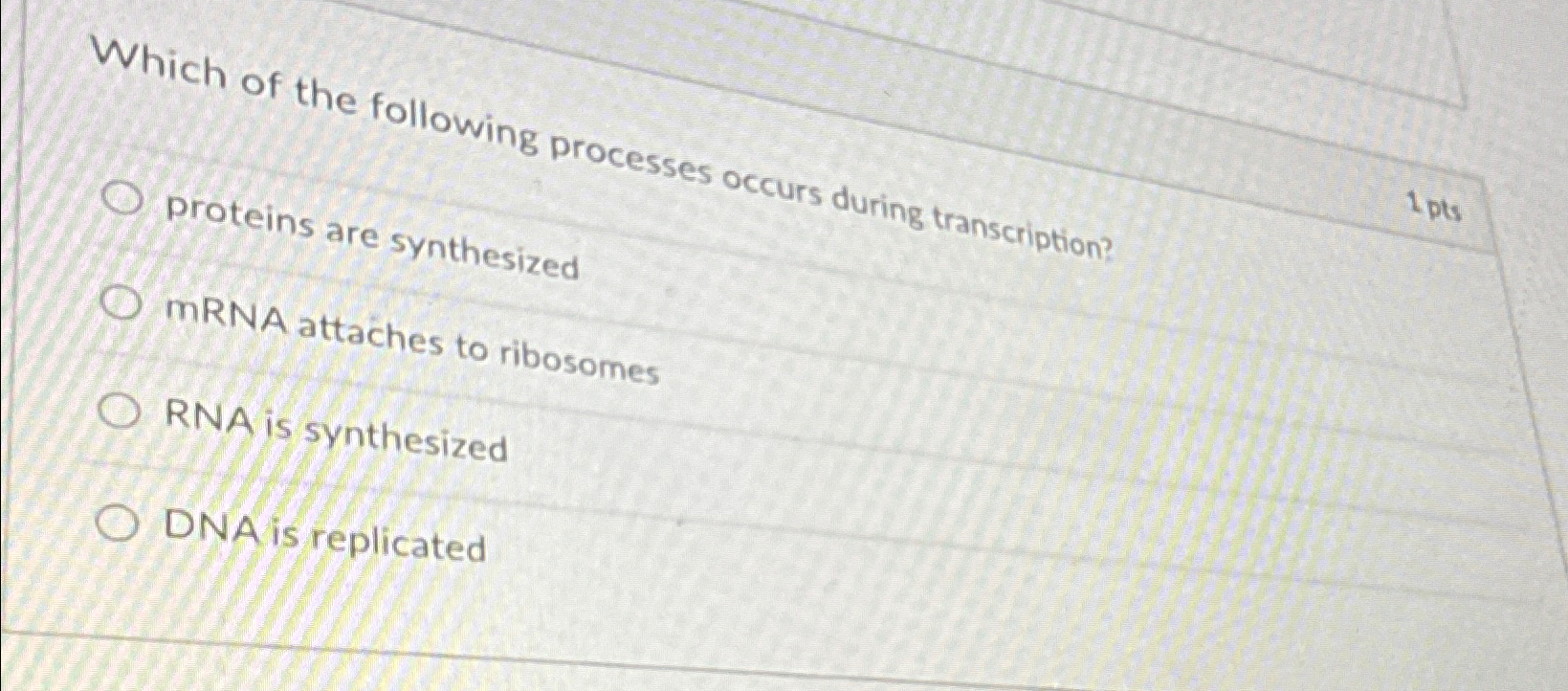 Solved Which of the following processes occurs during | Chegg.com