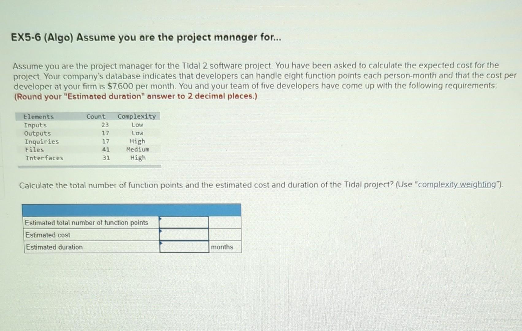 Solved Omega 2 Project. Using the "complexity weighting" | Chegg.com
