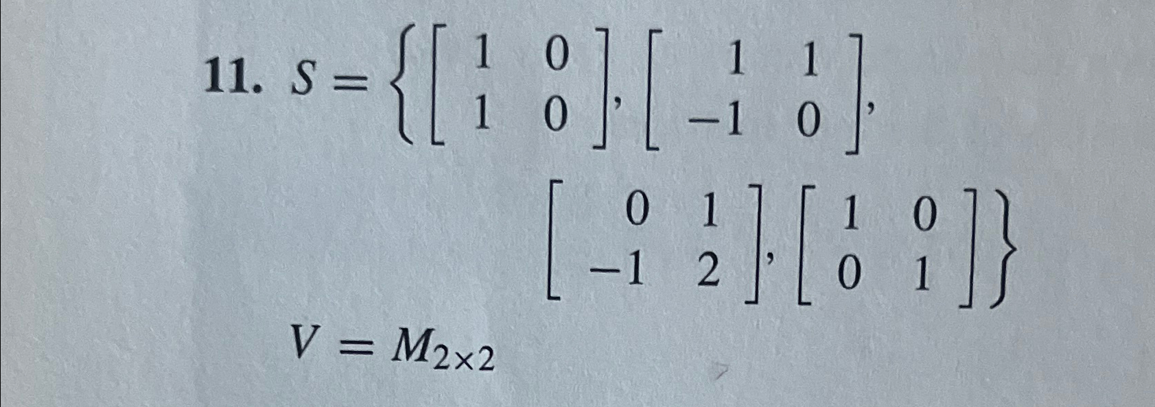 Solved ]):}[1,0[-1,0]]}[-1,2]{[[0,1 | Chegg.com