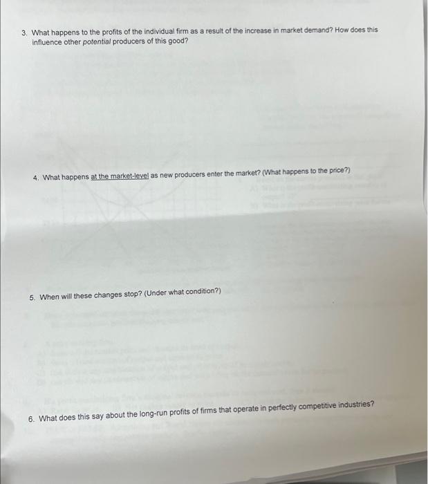 Solved Assume that a perfectly competitive market is | Chegg.com