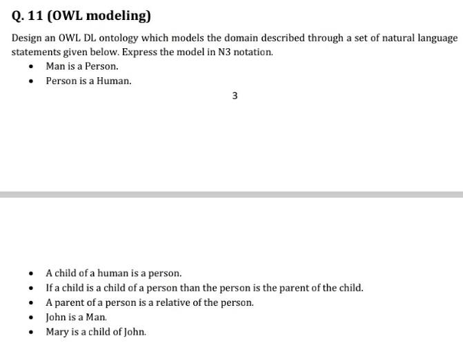 Solved Q. 1 (RDF Syntax) Given the following graph model | Chegg.com