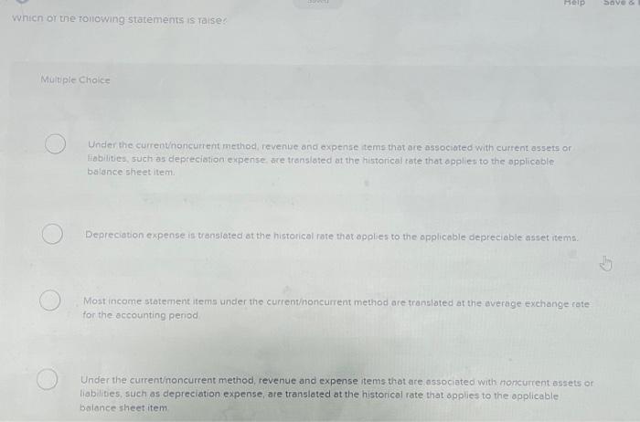 Solved Which of the Following statements is Faise? Multiple | Chegg.com