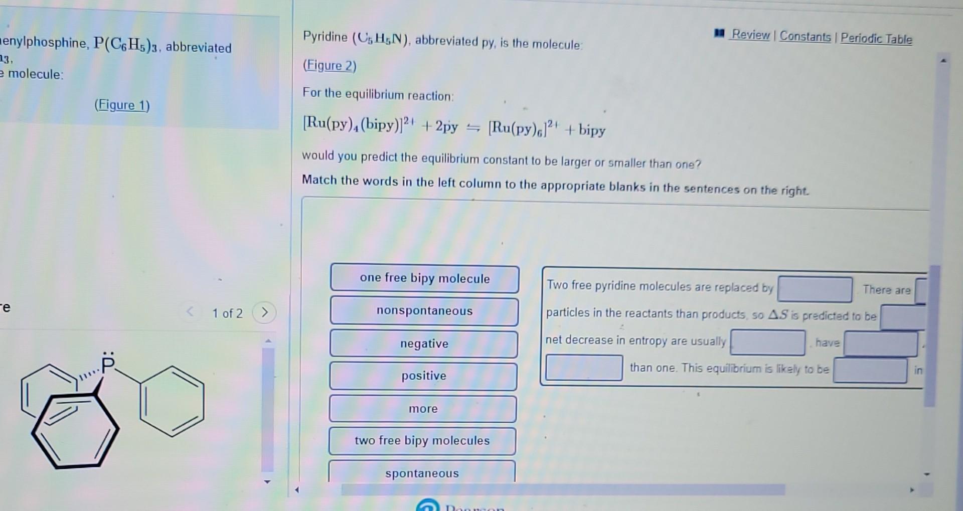 Solved Pyridine (C5H5N), abbreviated py, is the molecule | Chegg.com