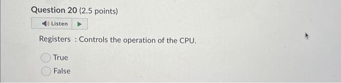 Solved Pick all the basic functions that a computer can | Chegg.com