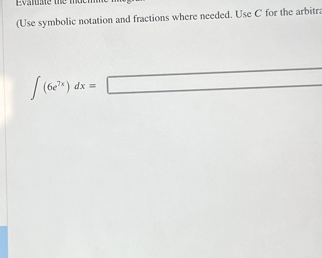Solved (Use symbolic notation and fractions where needed. | Chegg.com