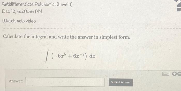 Solved Calculate Definite Integral from Graph (Level 1) Dec | Chegg.com
