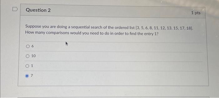 Solved Suppose you are doing a sequential search of the | Chegg.com