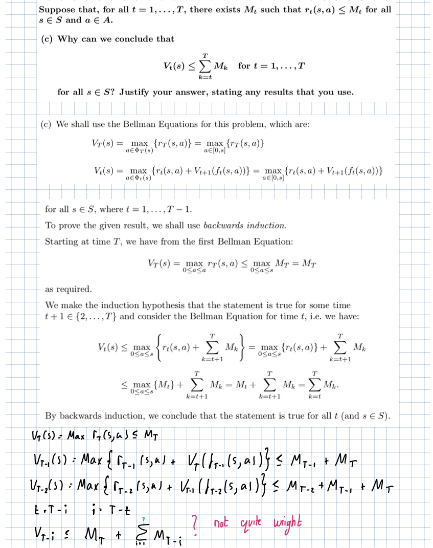 Solved Attached is a dynamic programming problem, which uses | Chegg.com