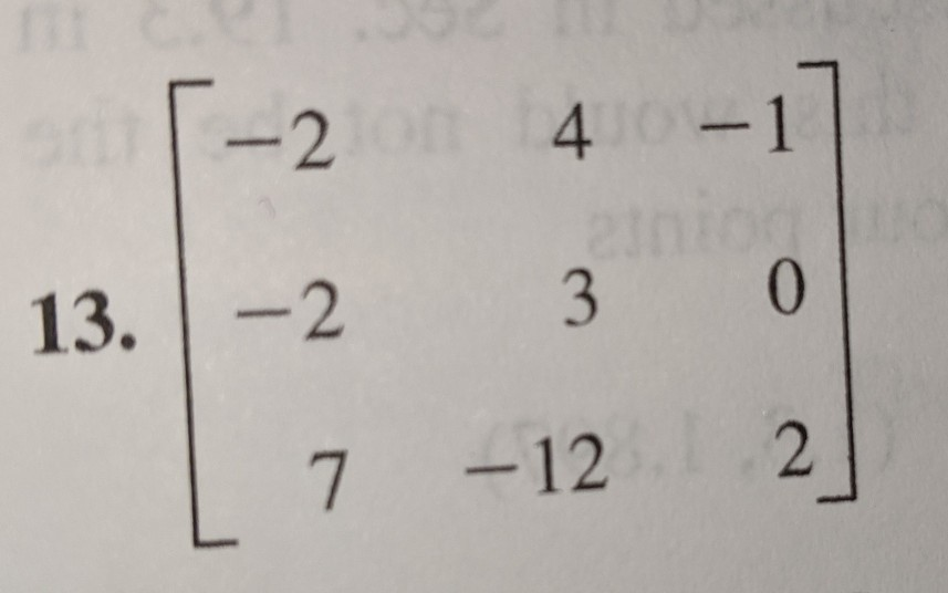 Solved compute the matrix Norm and the condition number | Chegg.com