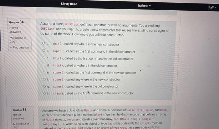 Solved answered Classes define a method dosomiething(), with | Chegg.com Solved answered Classes define a method dosomiething(), with | Chegg.com