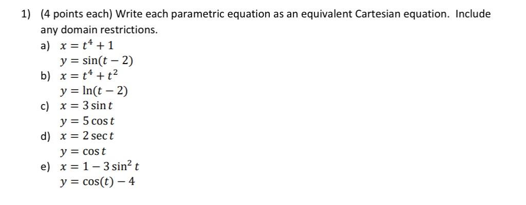 Solved Please solve all parts | Chegg.com