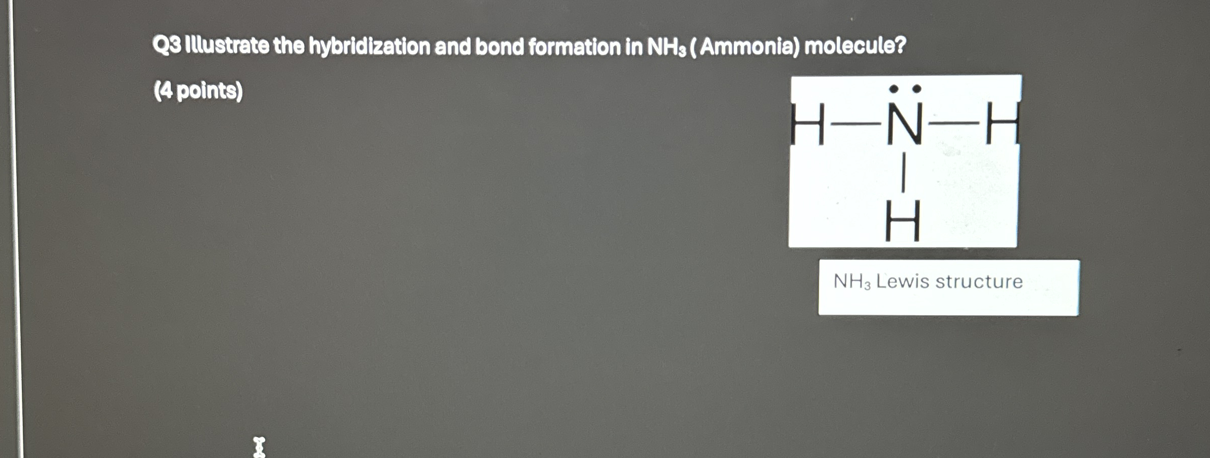Solved Q3Illustrate the hybridization and bond formation in | Chegg.com