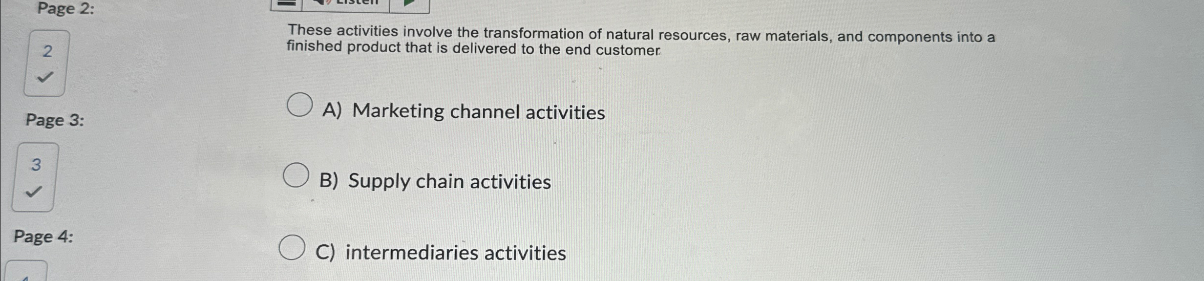 Solved These activities involve the transformation of | Chegg.com