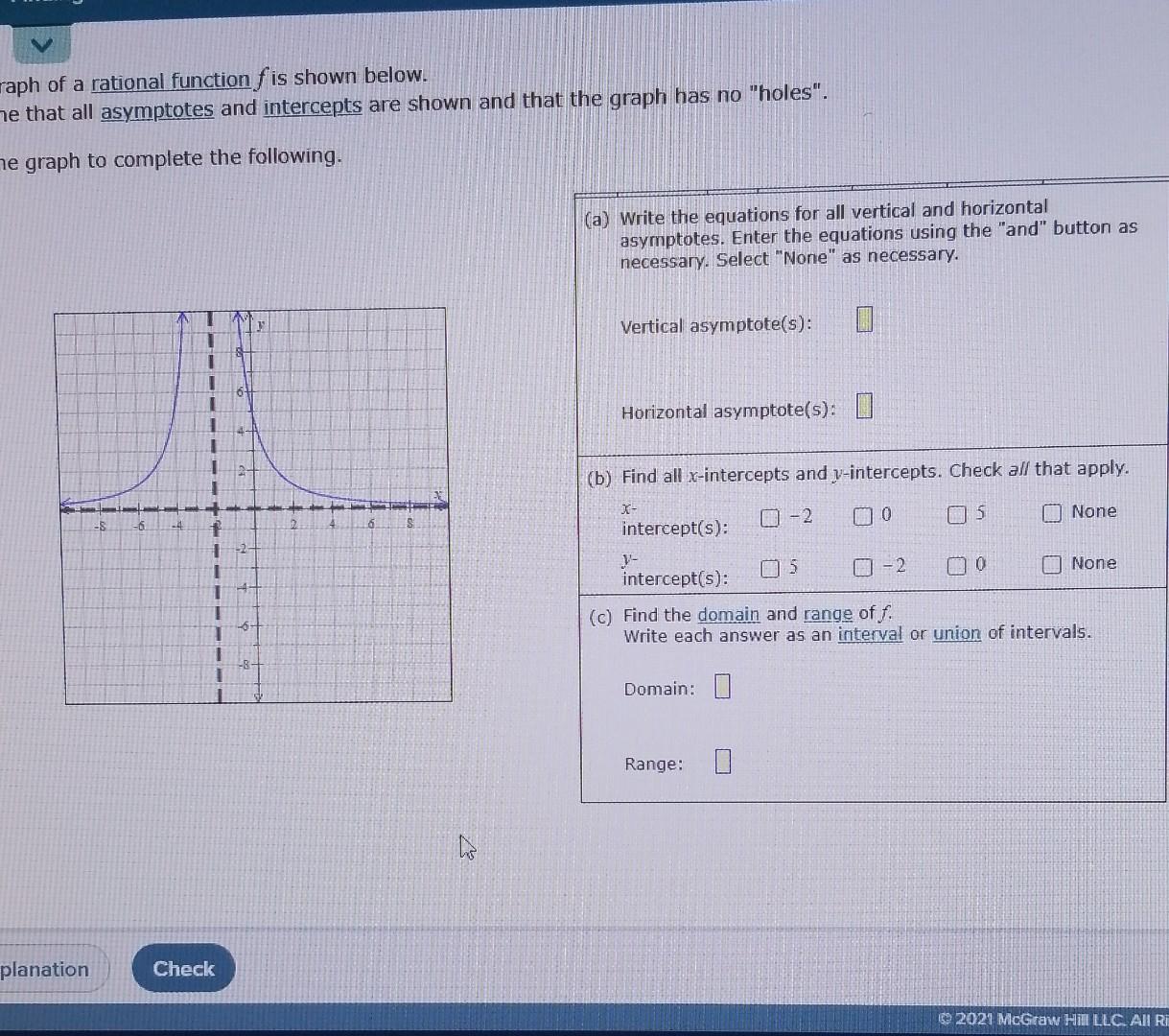 Solved raph of a rational function f is shown below. me that | Chegg.com Solved raph of a rational function f is shown below. me that | Chegg.com