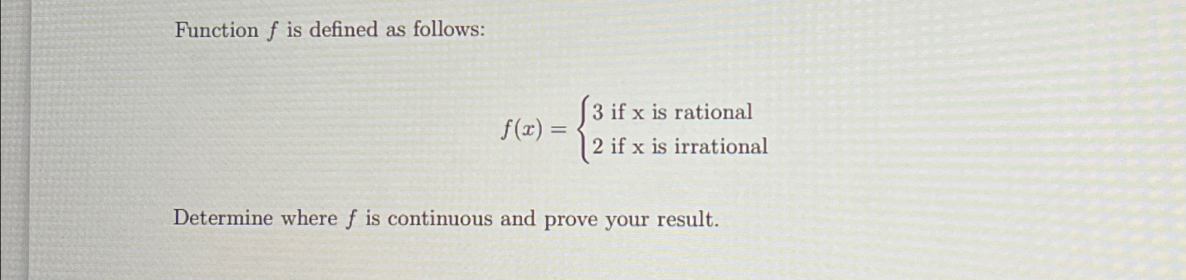 Solved Function f ﻿is defined as | Chegg.com