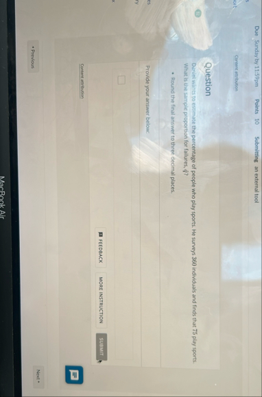 Solved Due Sunday by 11:59pmPoints10Submittingan external | Chegg.com