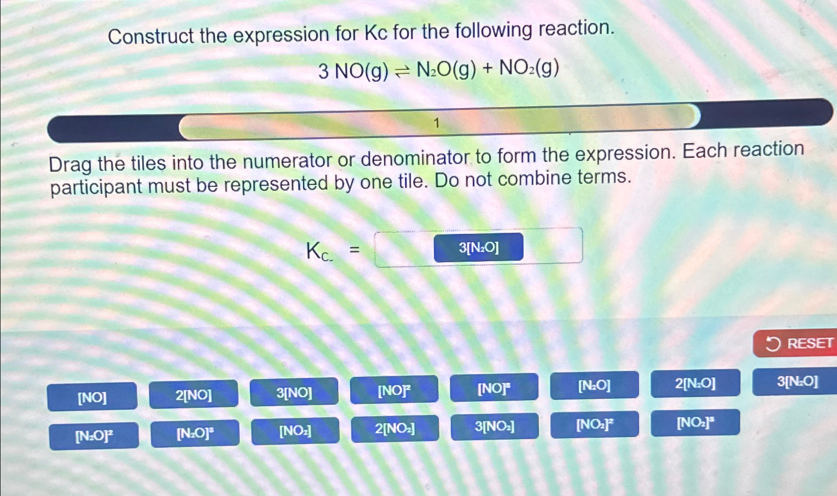 Solved Construct the expression for Kc ﻿for the following | Chegg.com