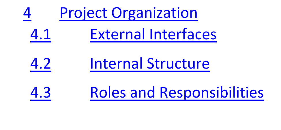 4 4.1 Project Organization External Interfaces 4.2 | Chegg.com