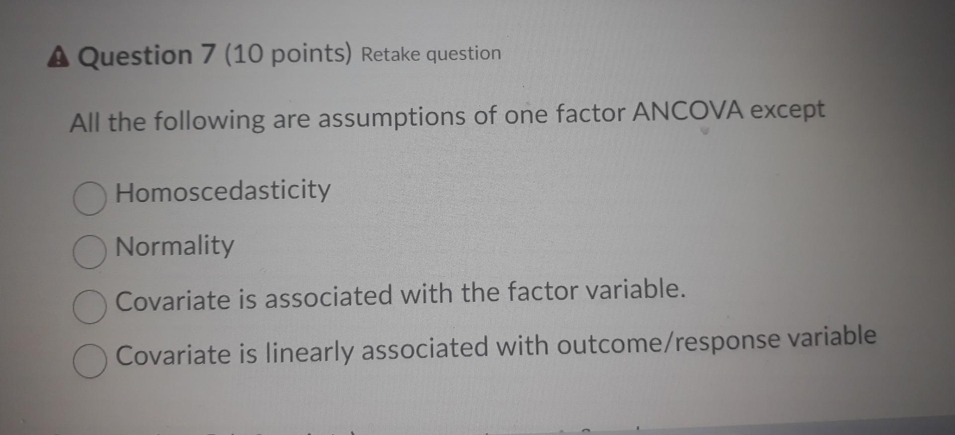 Solved Question 7 (10 points) Retake question All the | Chegg.com