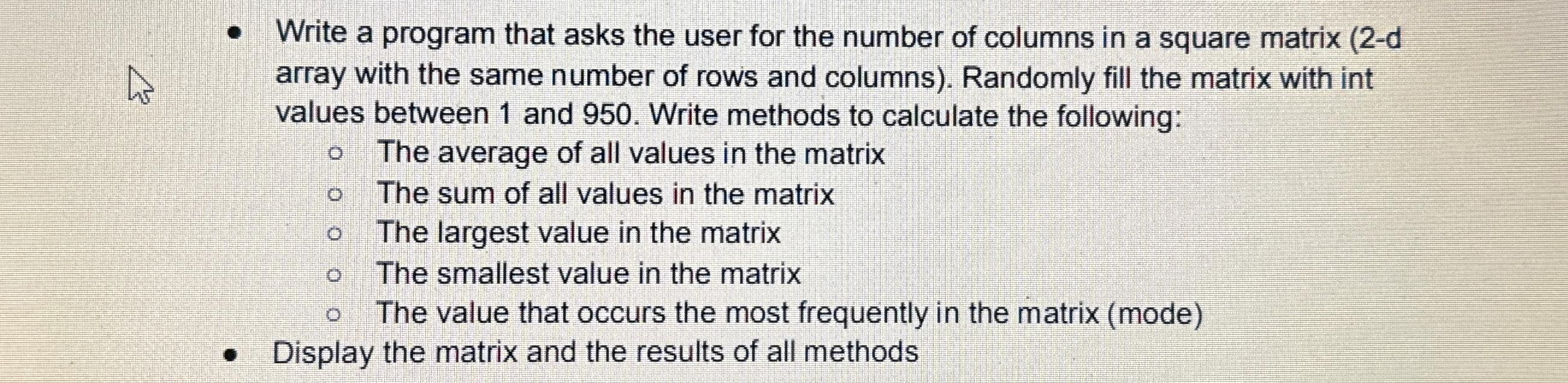 Solved Write a program that asks the user for the number of | Chegg.com