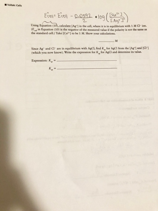 Solved PART A. Cell Potentials Anode Reaction E° anode cell | Chegg.com