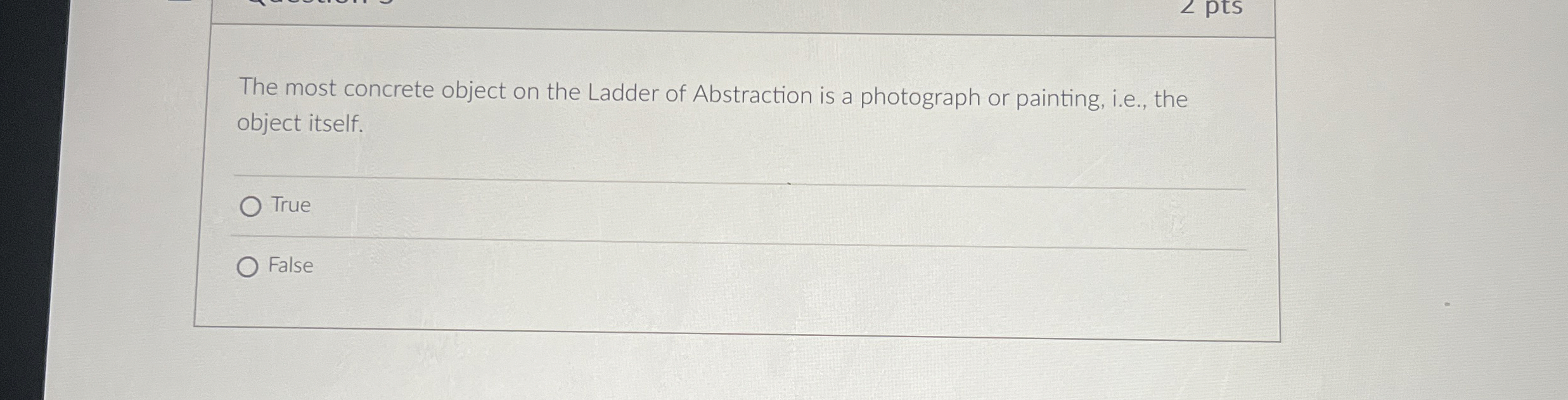Solved The most concrete object on the Ladder of Abstraction | Chegg.com