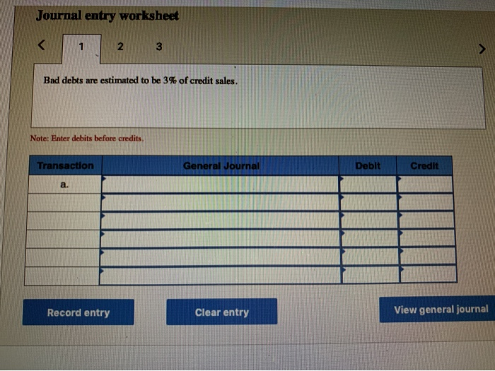 Solved Help Save & Ex Chec of 3 Required information Problem | Chegg.com