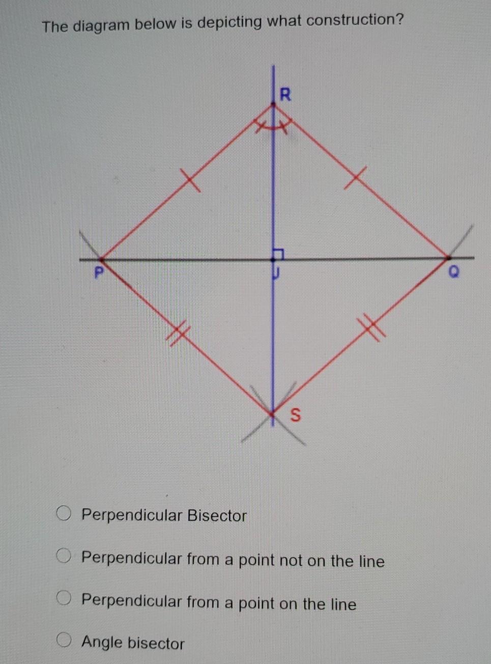 Solved Which diagram shows the first step in constructing a | Chegg.com
