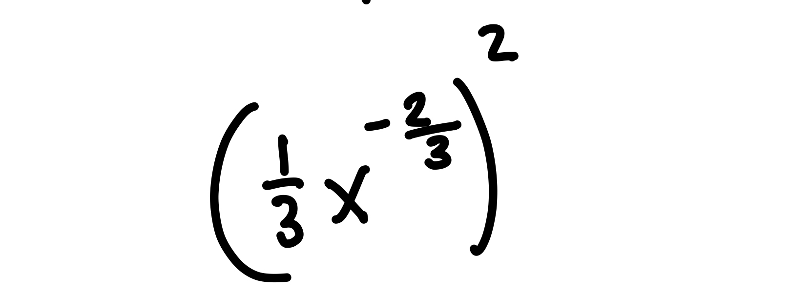 Solved (13x-23)2 | Chegg.com