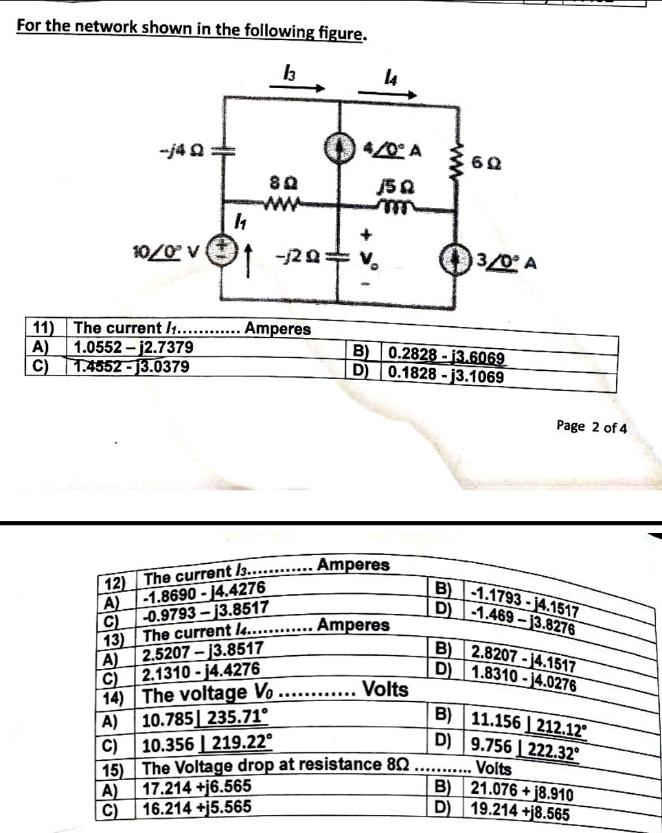 Solved answer all parts with explanation For the network | Chegg.com