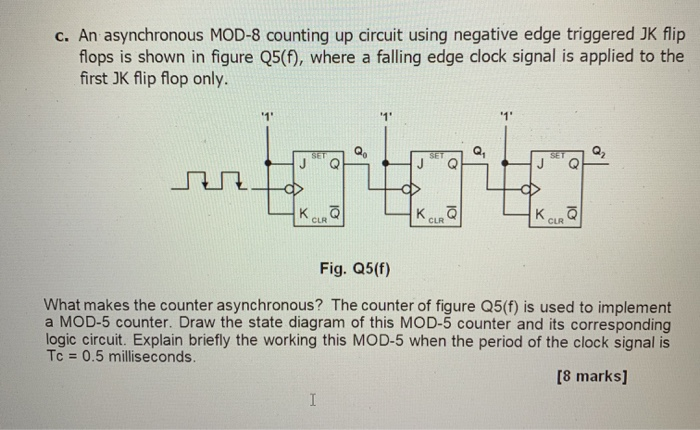 Mod 5 Asynchronous Counter Circuit Diagram Wiring Boards