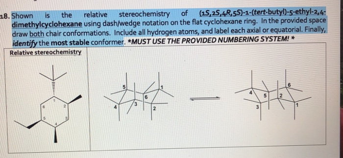 Solved 18. Shown is the relative stereochemistry of | Chegg.com