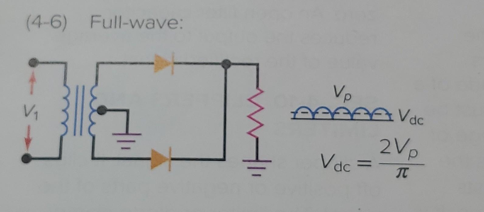 Solved 4-18 In Fig. 4-40b, calculate the dc output voltage | Chegg.com