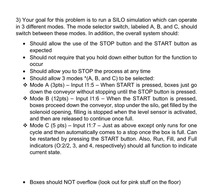 olem is to rector switch, Jarall syster 3) Your goal | Chegg.com