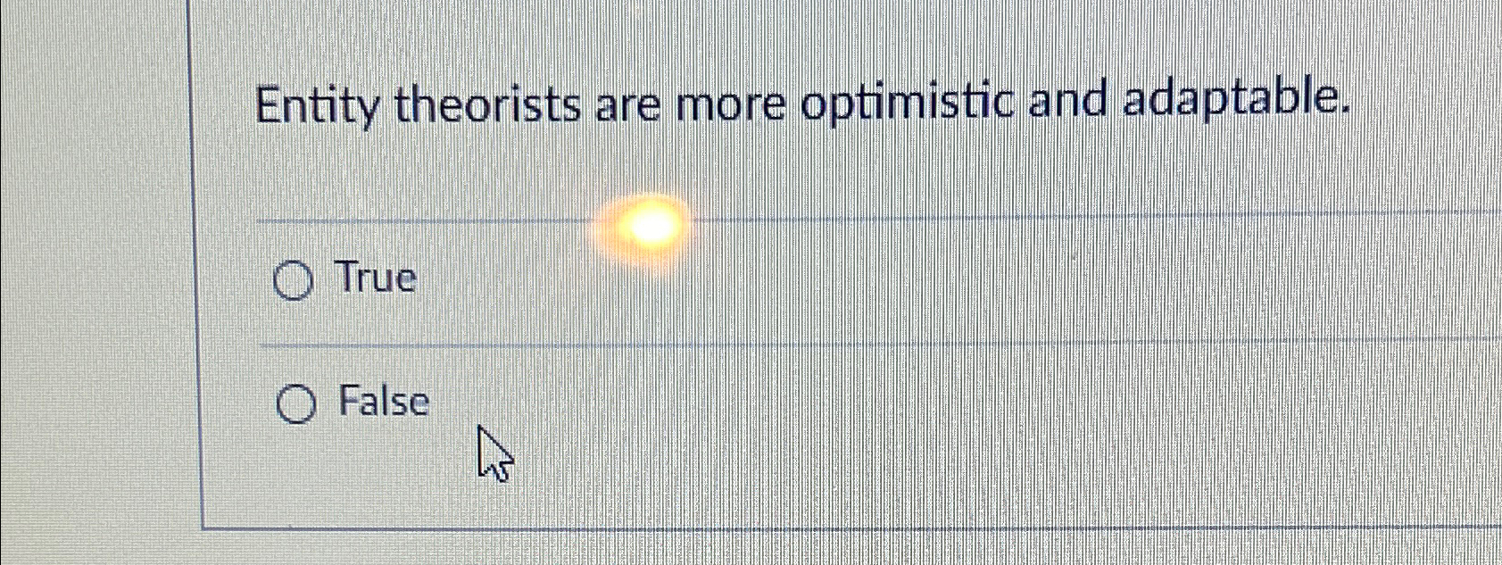 Solved Entity theorists are more optimistic and | Chegg.com