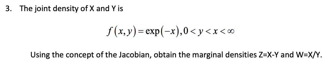 Solved The joint density of x ﻿and Y | Chegg.com
