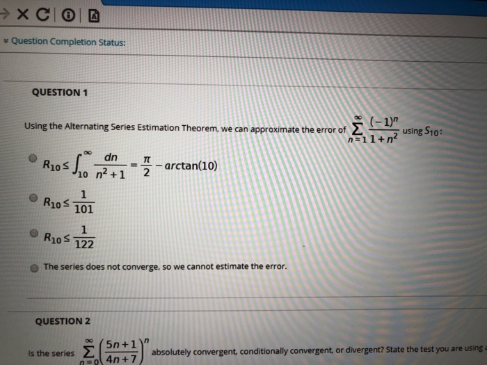 Solved → XCO * Question Completion Status: QUESTION 1 Using | Chegg.com