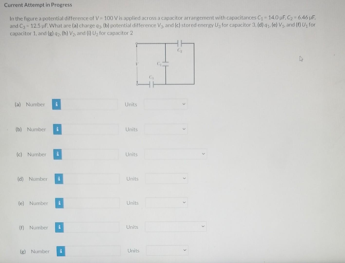 Solved In the figure a potential difference of V=100 V is | Chegg.com