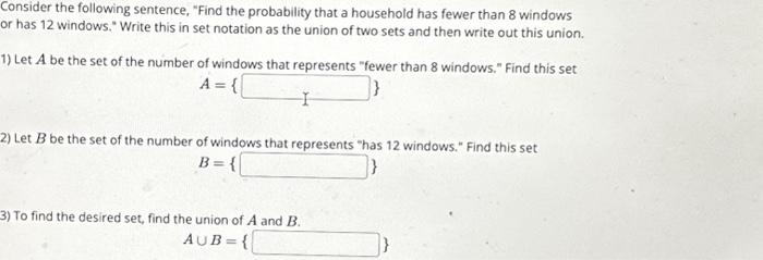 Solved Consider the following sentence, "Find the | Chegg.com