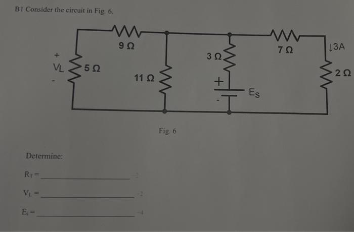 Solved 8. Consider the circuit in Fig. 1. Determine: | Chegg.com