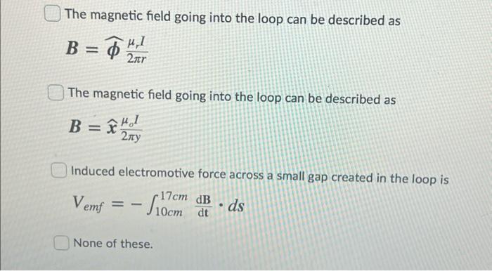 Solved A conductive rectangular loop is next to a conductive | Chegg.com