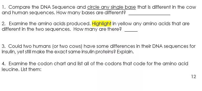Solved HUMAN DNA DNA CCA TAG CAC СТТ ACA ACG TGA AGG AAA RNA | Chegg.com