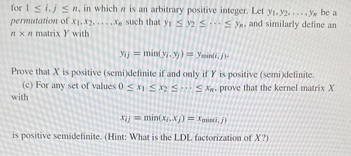 Solved 7.2 (Additive kernels) A kernel is called additive if | Chegg.com