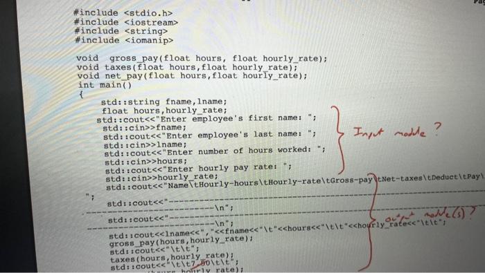 Solved please review the code | Chegg.com