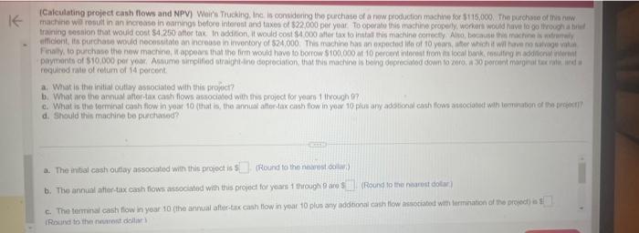 Solved reapuled rale of felum of 14 percent. a. What is the | Chegg.com