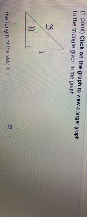 Solved (1 point) Click on the graph to view a larger graph | Chegg.com